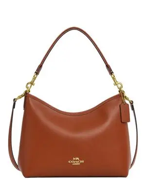COACH OUTLET Laurel Shoulder Bag - Gold/tan