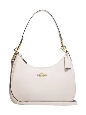 COACH® COACH® Teri Hobo Bag Pebbled Leather/gold/chalk