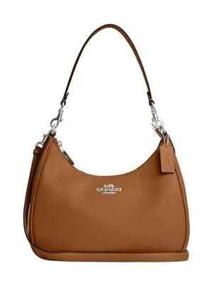 COACH® COACH® Teri Hobo Bag Pebbled Leather/silver/light Saddle