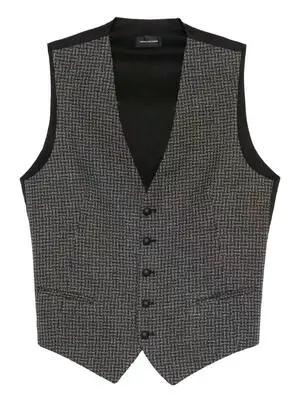 Tagliatore Waistcoat - Black