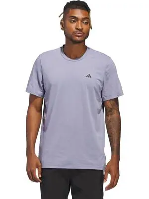 Adidas Axis Aeroready Training Tee - Silver Violet