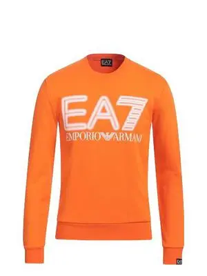 EA7 Cotton Sweatshirt - Orange
