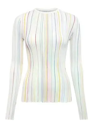 Gabriela Hearst Striped T-shirt - White