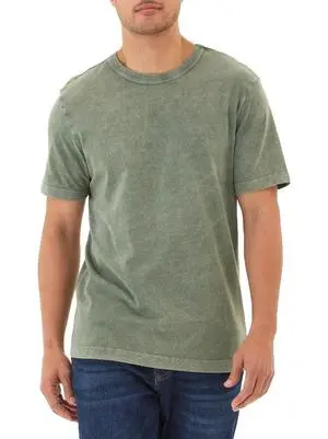 THREADS 4 THOUGHT Shawn Mineral Wash Cotton T-shirt - Seagrass