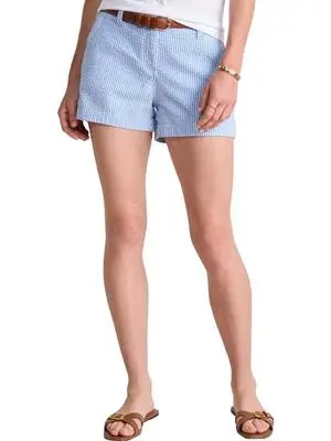 Vineyard Vines Stripe Seersucker Shorts - Tide Blue