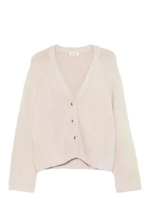 Soft Goat Cashmere Cardigan - Neutrals