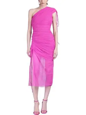 DEL CORE One-shoulder Dress - Pink