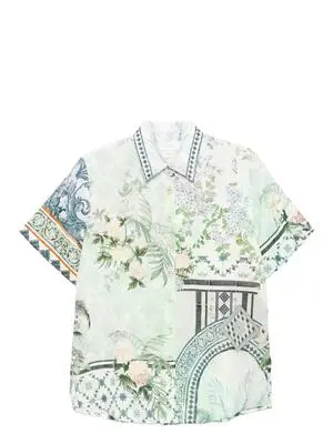 Camilla Jardim Party Shirt - Green
