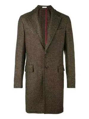 Boglioli Single Breasted Coat - Brown
