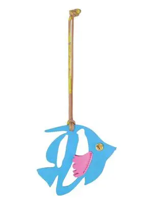 Versace Fish Charm - Blue