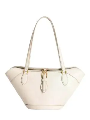Dolce & Gabbana Leather Tote Bag - White