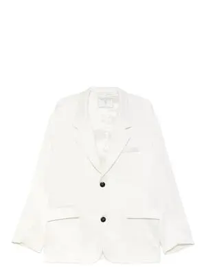 SOCIETE ANONYME Single-breasted Blazer - White