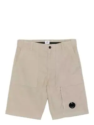 C.P. COMPANY Lens-detail Cargo Shorts - Neutrals