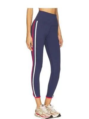 Beach Riot Nella Legging In Navy - Americana Colorblock