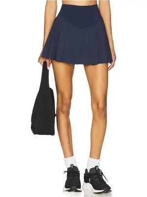Free People Swing Of Things Skort - Navy