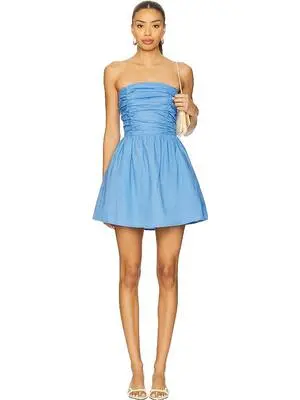 MORE TO COME Robin Mini Dress - Blue