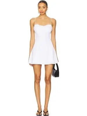 MORE TO COME Hannah Mini Dress - White