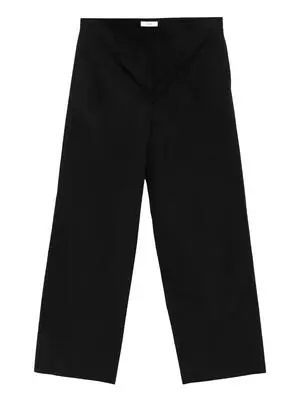 TOTEME Twisted-seam Trousers - Black