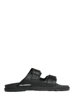 Karl Lagerfeld Kondo Tred Sandals - Black