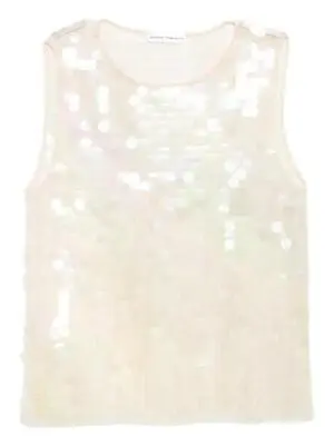 NICCOLO PASQUALETTI Carta Tank Top - White