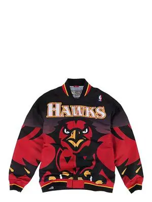 Mitchell & Ness Nba Atlanta Hawks 95 Jacket - Black