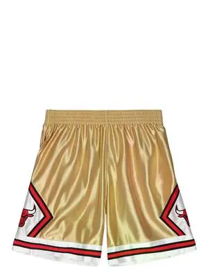 Mitchell & Ness 75th Nba Chicago Bulls 1997 Swingman Shorts - Gold