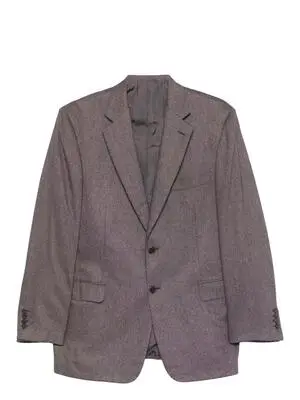 Brioni Single-breasted Blazer - Purple