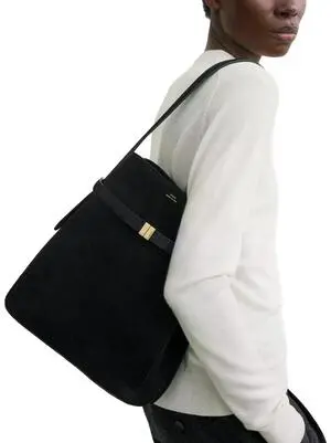 TOTEME Bucket Bag - Black