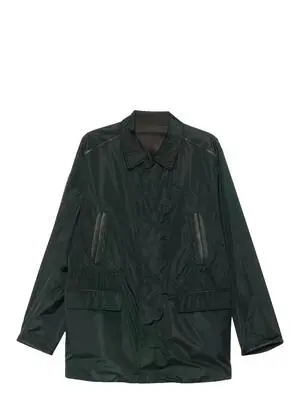 Brioni Single-breasted Coat - Green