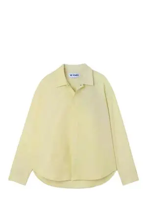 Sunnei Overshirt With Button Closure - Yellow