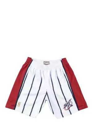 Mitchell & Ness Nba Houston Rockets 1996-1997 Swingman Shorts - White