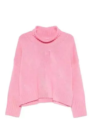 Soft Goat Cashmere Jumper Pink