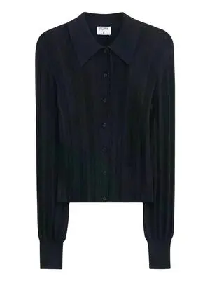 Filippa K Braid Knit Cardigan - Black