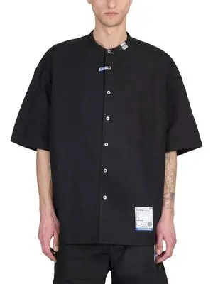 Mihara Yasuhiro Cotton Shirt - Black
