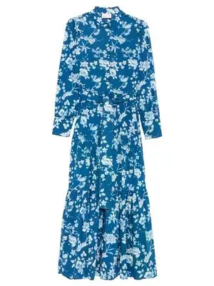 MC2 SAINT BARTH Cotton Maxi Dress - Blue