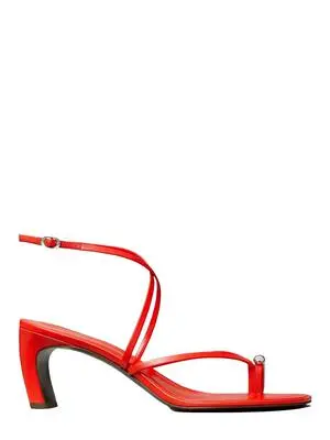 Tory Burch 65mm Pierced Sandals - Red