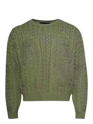 WHO DECIDES WAR BY EV BRAVADO Lagoon Sweater - Green