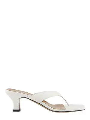 Paris Texas 55mm Portofino Sandals - White