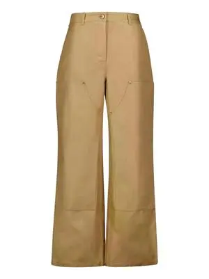 Casablanca Straight-leg Trousers - Neutrals