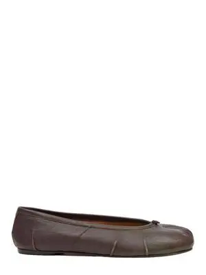 MAISON MARGIELA Tabi Ballet Flats - Brown