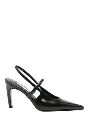 TOTEME 90mm Naplack Pumps - Black