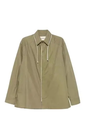MORDECAI Cotton-blend Shirt - Green