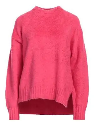 ROBERTO COLLINA Knitted Crewneck Sweater - Pink