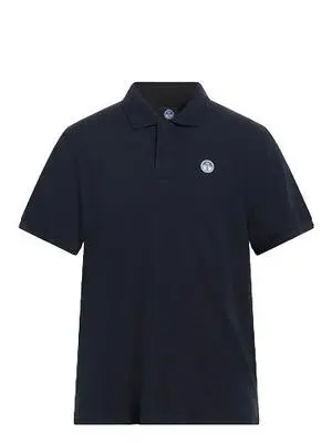 NORTH SAILS Man Polo Shirt Black Size Xxs Cotton Navy