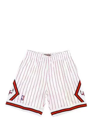 Mitchell & Ness Nba Chicago Bulls 1995 Reload Swingman Shorts - White