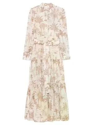 MC2 SAINT BARTH Cotton Maxi Dress - Neutrals