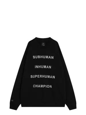 CHAMPION X RICK OWENS Jumbo Jeson Sweatshirt - Black