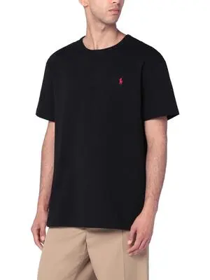 Polo Ralph Lauren Cotton T Shirt Classic Fit - Black