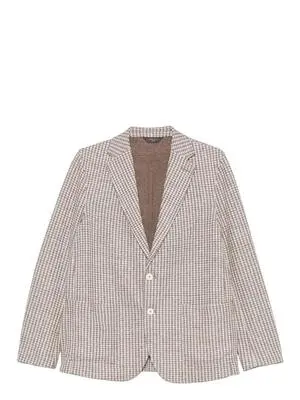 CIRCOLO 1901 Cotton And Linen-blend Jacket - Beige