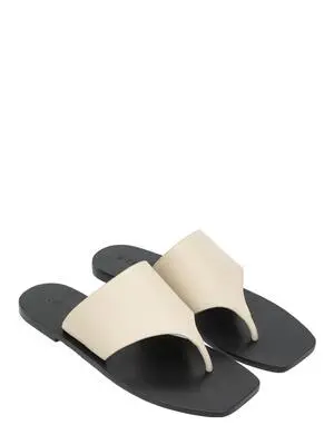 A.emery The Paton Leather Sandals - White